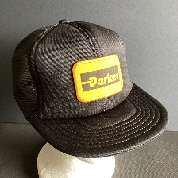 park avenue | Accessories | Vintage Made In Usa Parker Patch Trucker ...
